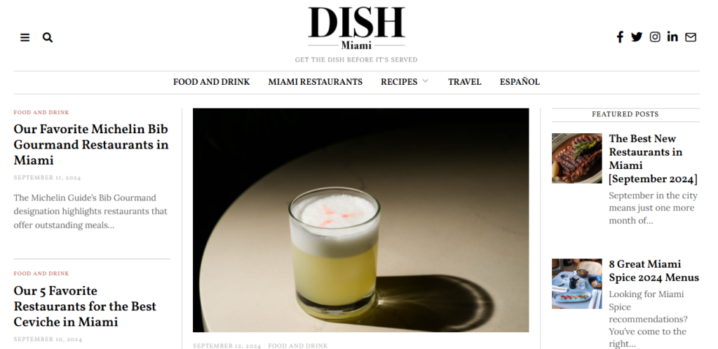 20 Contoh Blog Makanan & Rekomendasi Tema WordPressnya